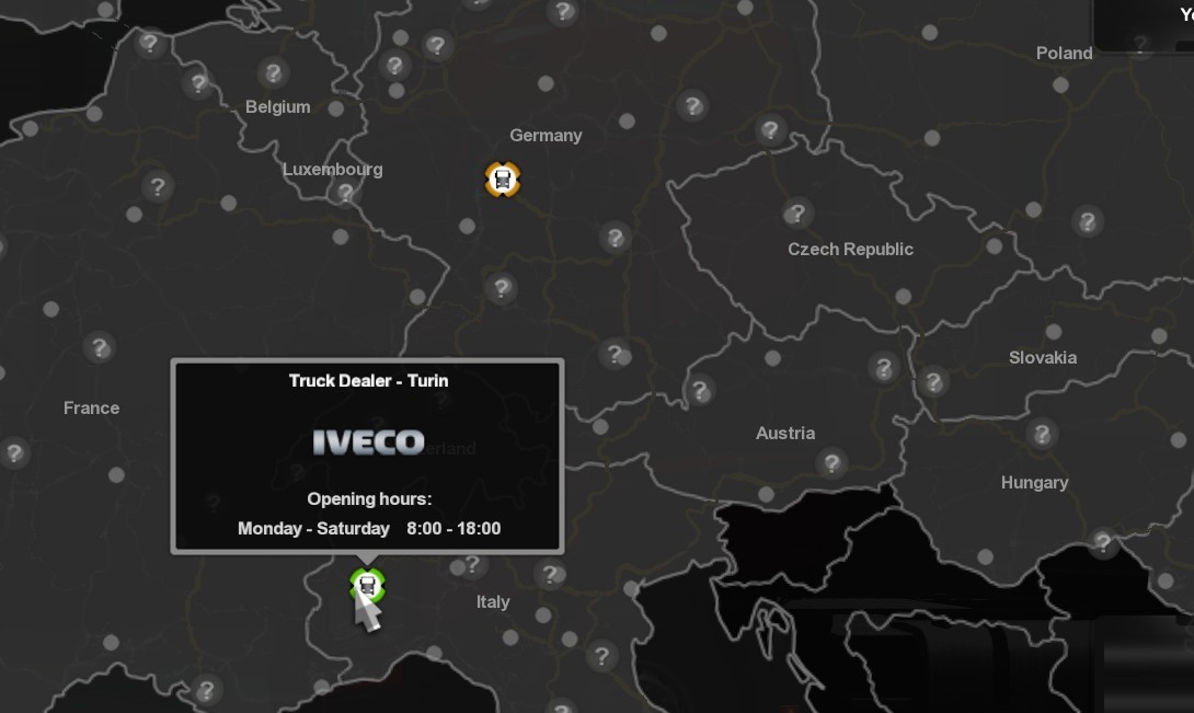IVECO Truck Dealers in ETS2 - Simhobby