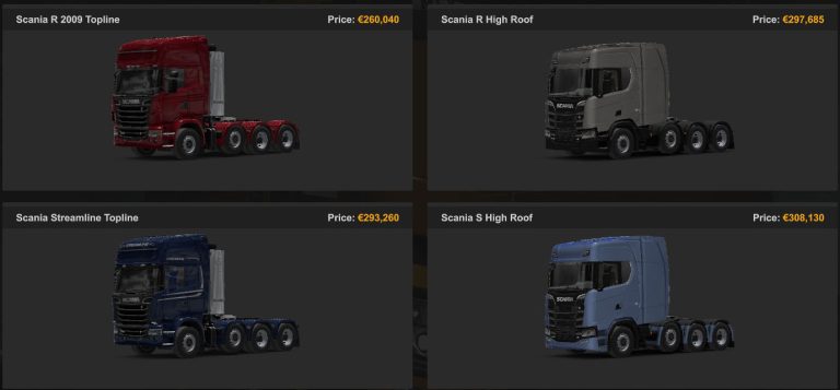 Scania Truck Dealers in ETS2 - Simhobby