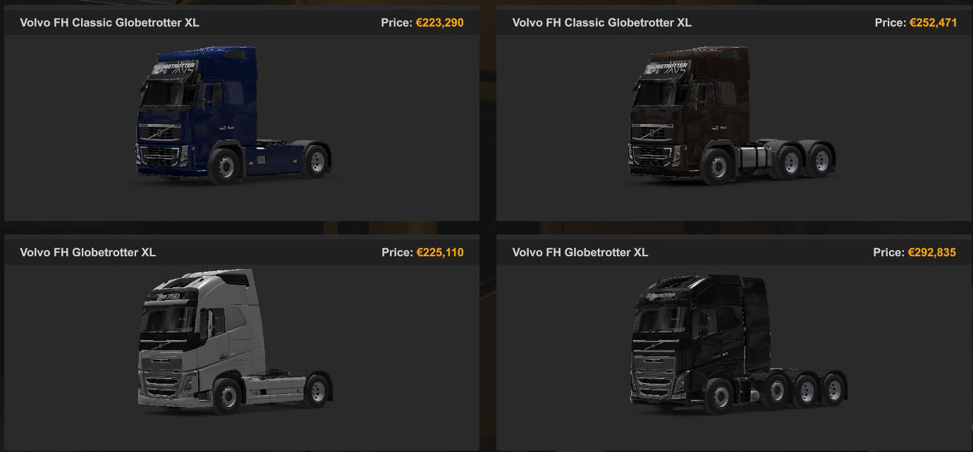 Volvo Truck Dealers in ETS2 - Simhobby